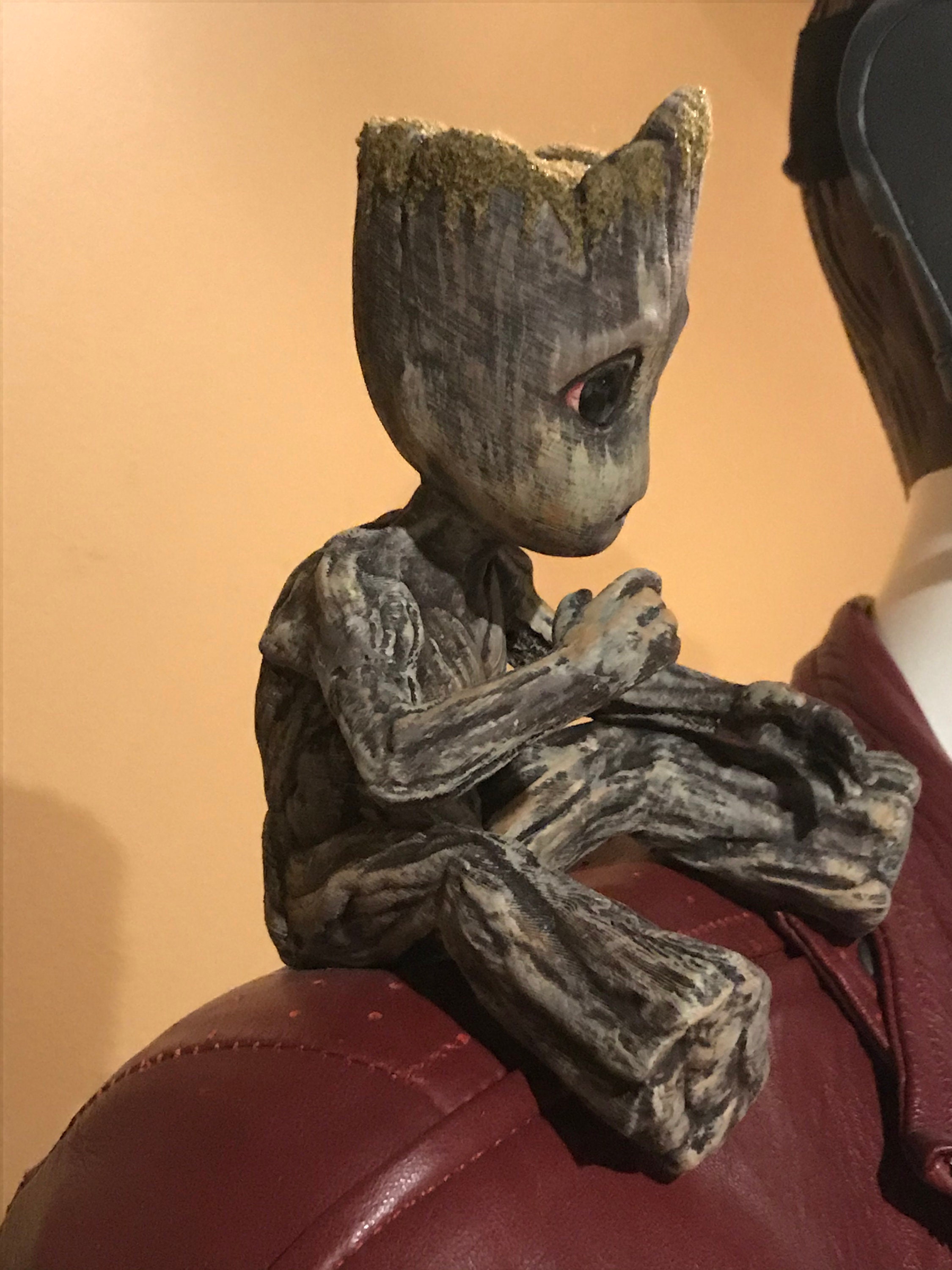 Sitting Baby Groot - Etsy