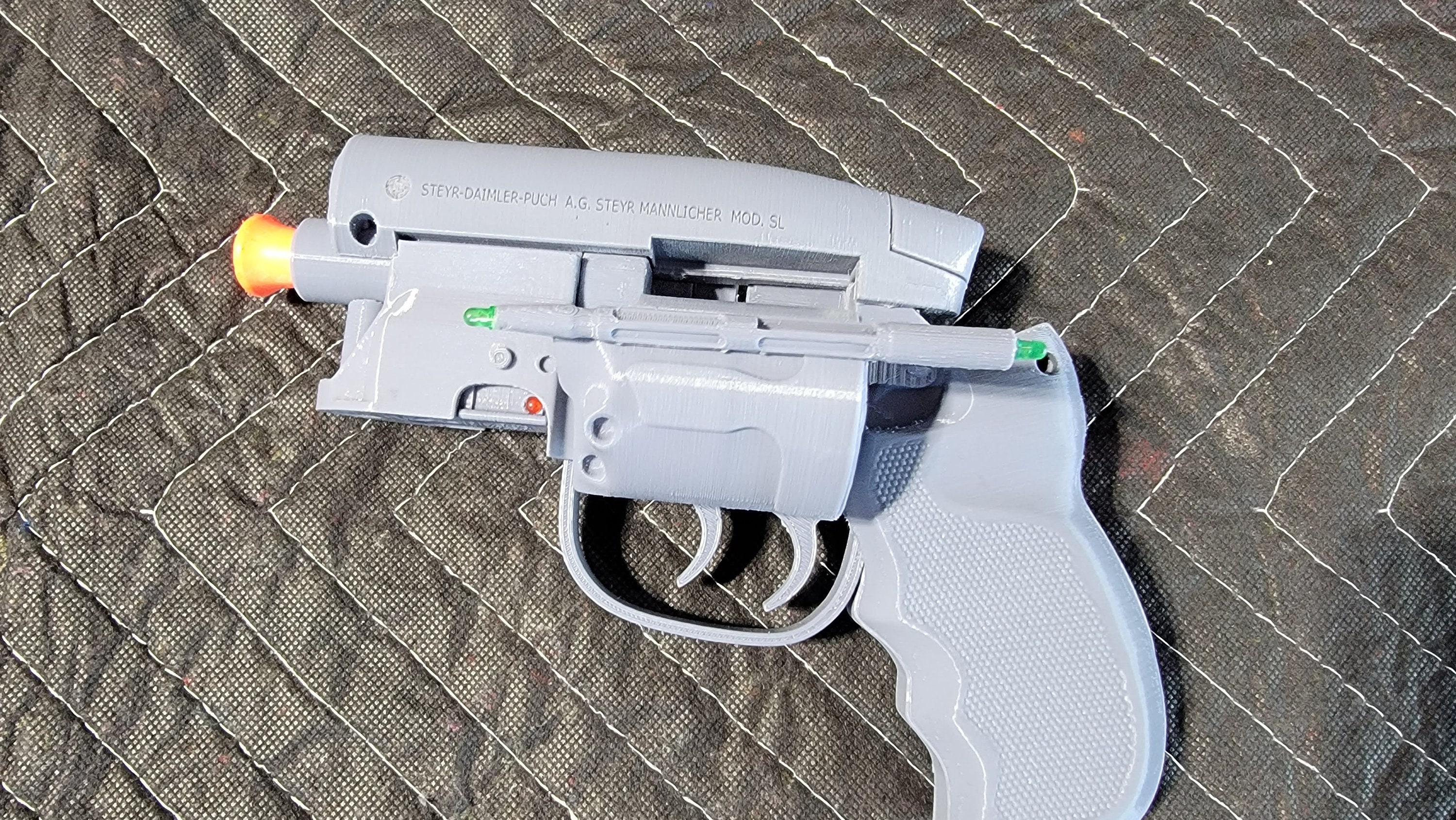 3D Printed Blade Runner Blaster snubnose - Etsy UK