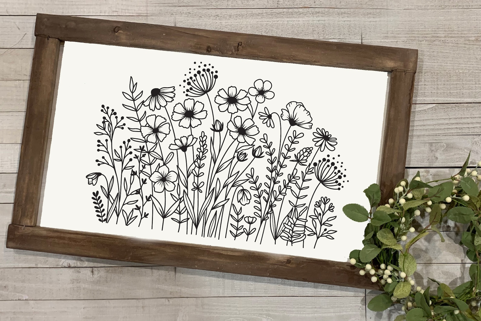 Wildflower Svg Files Flower Svg Wildflower Blooms Svg - Etsy