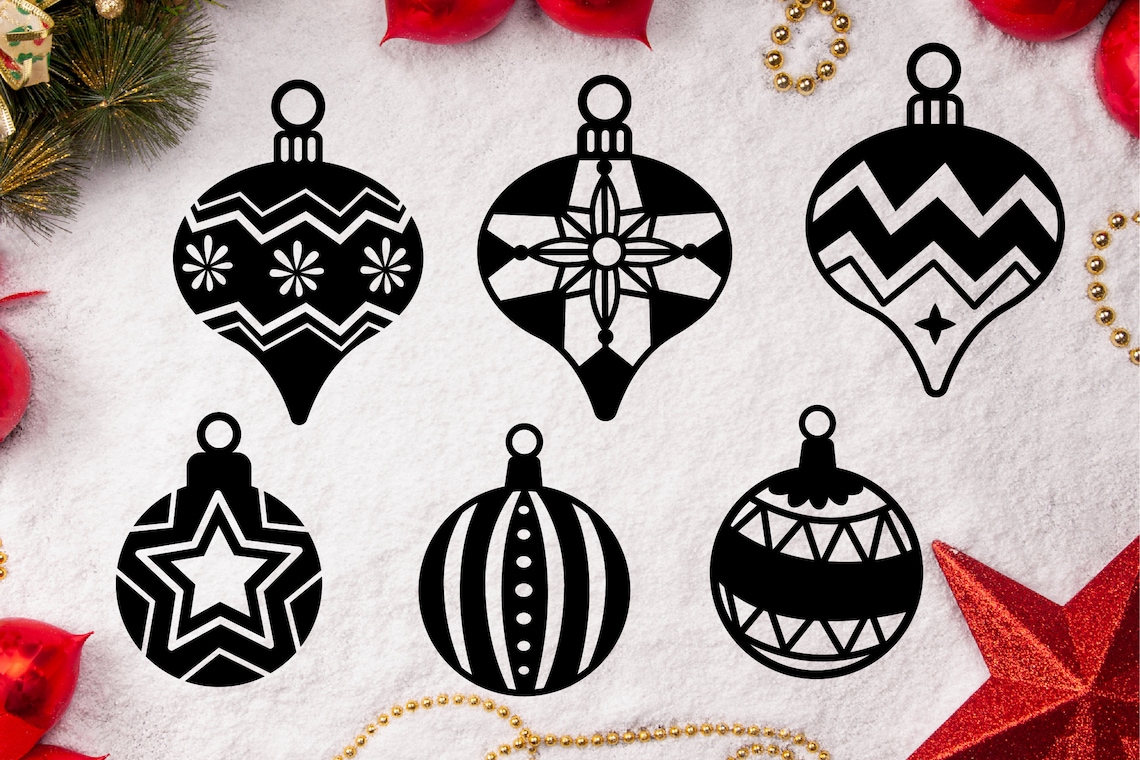 25 Christmas Balls Svg Bundle Christmas Ball Svg Christmas - Etsy