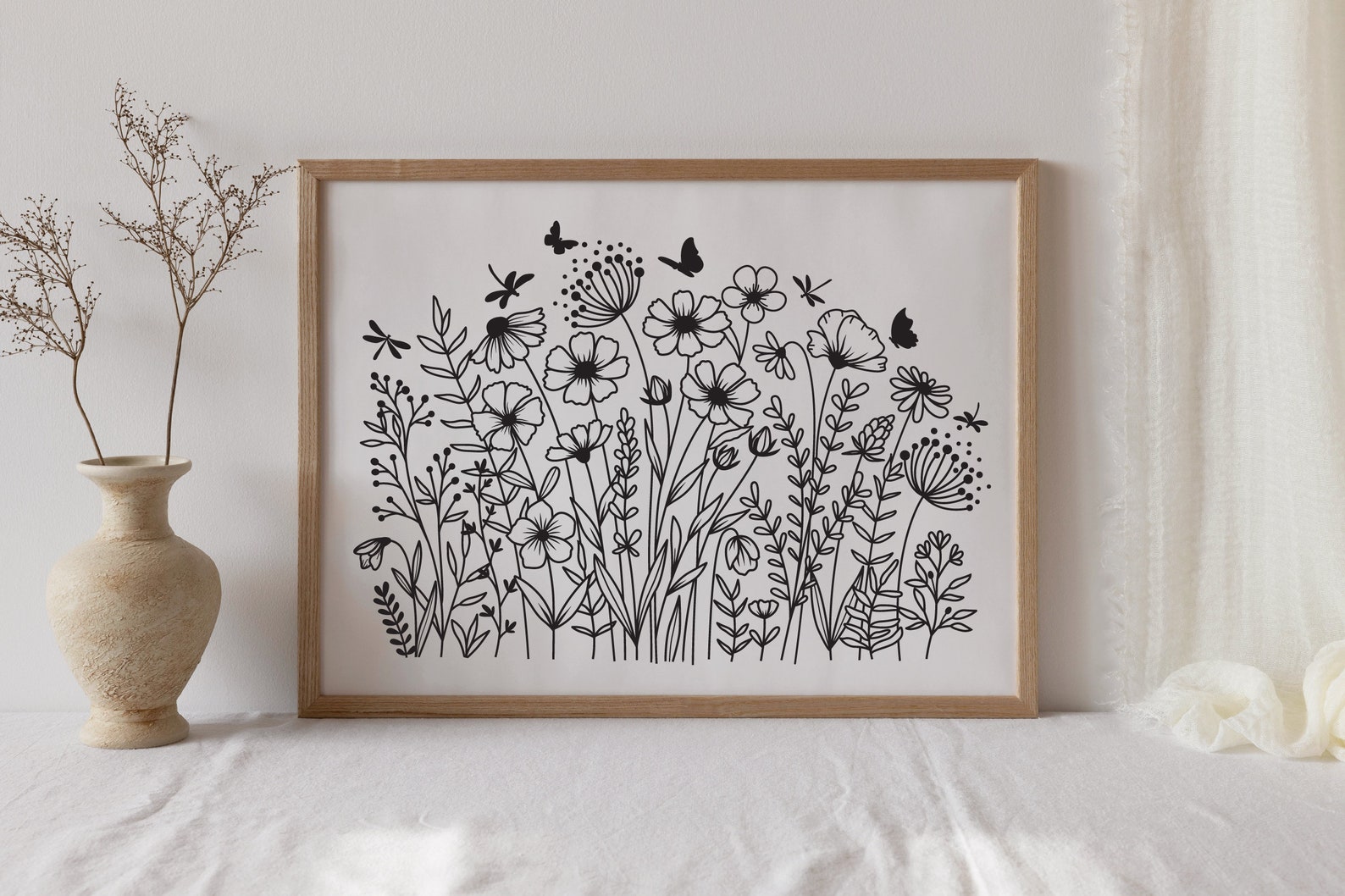 Wildflower Svg Files Flower Svg Wildflower Blooms Svg - Etsy