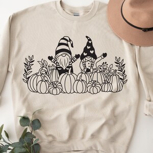 Fall Gnome Svg, Fall Svg, Gnome Pumpkin Svg, Fall Pumpkin Svg, Autumn ...