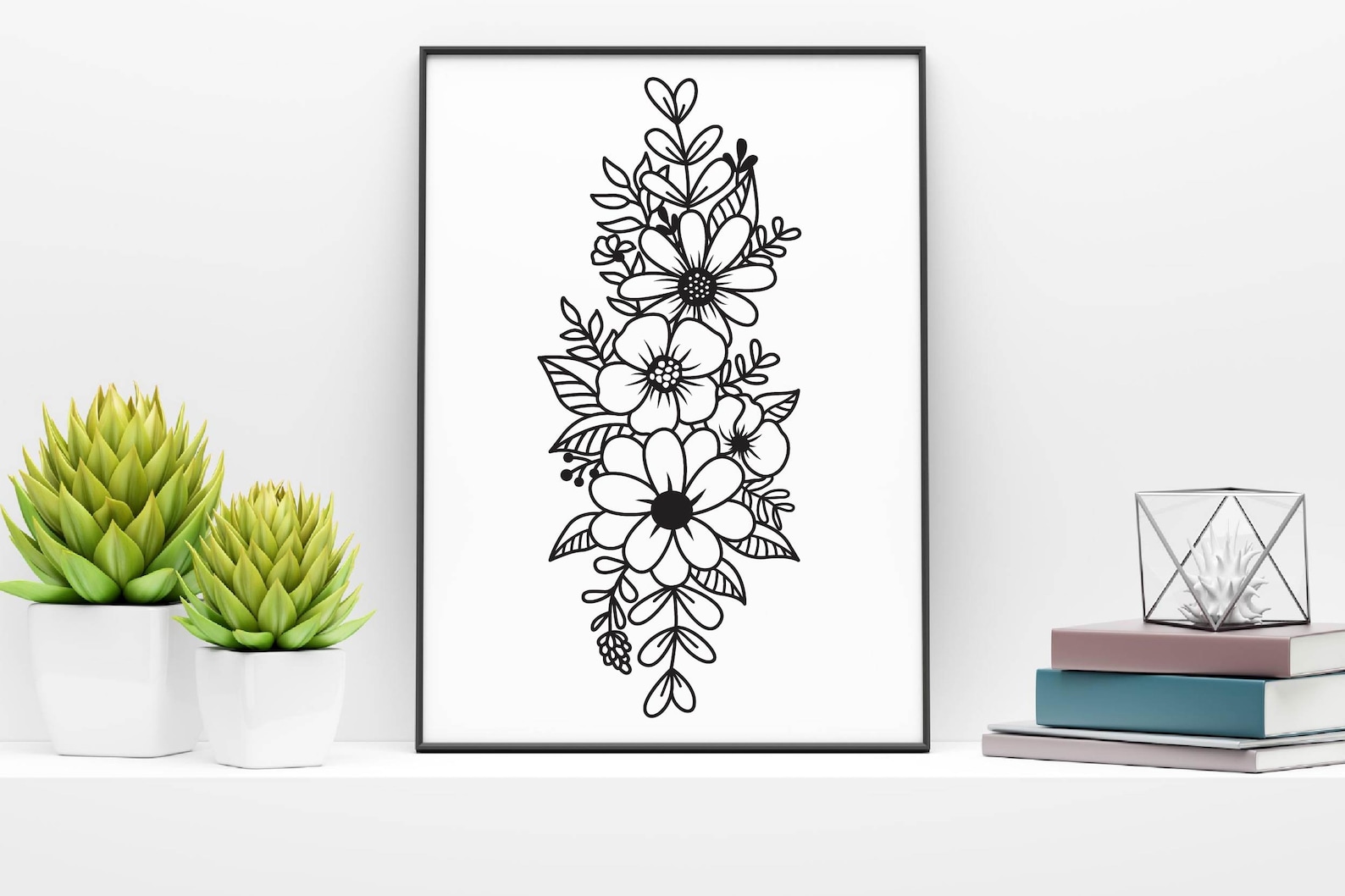 Flower Svg Files Flower Svg Bundle Flower Border Svg Flower - Etsy