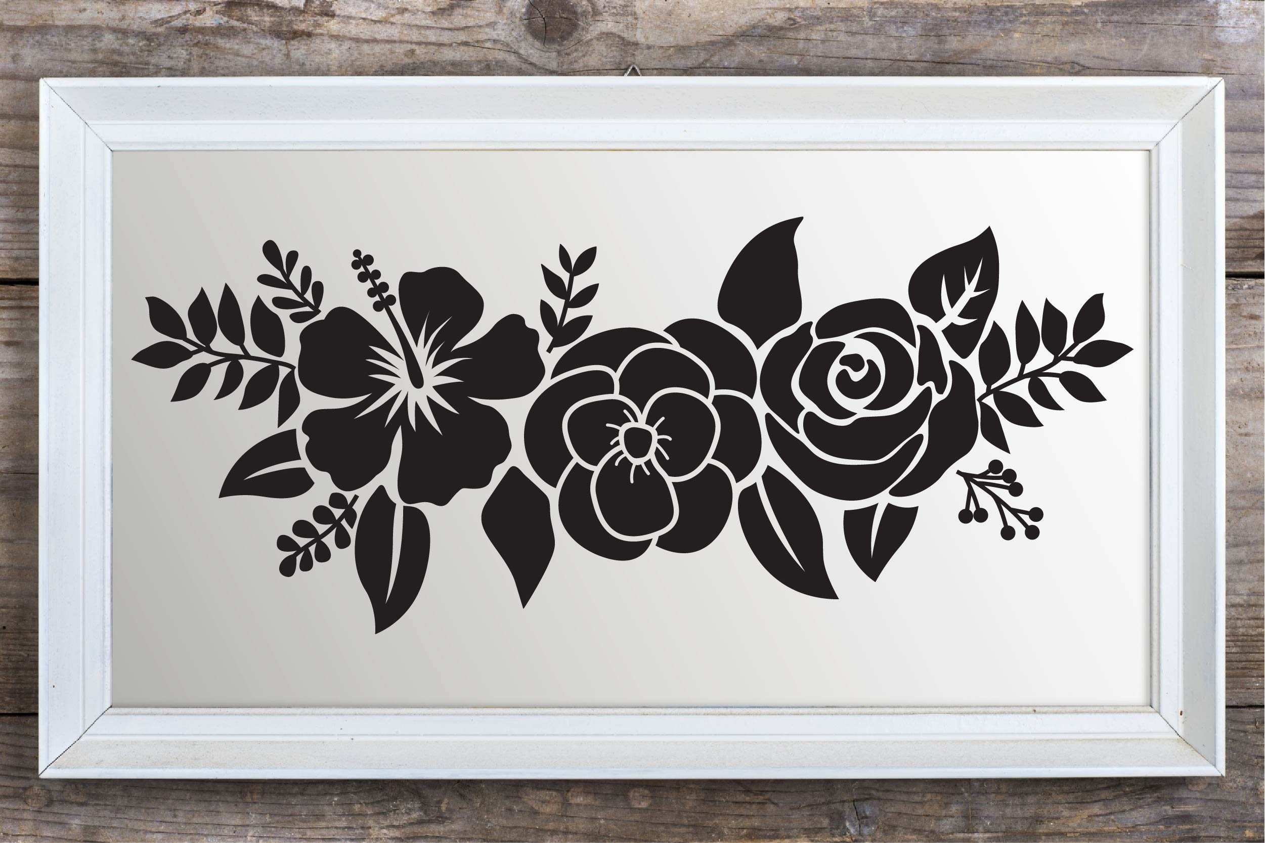Flower Svg Bundle, Flower Svg Files, Flower Bouquet Svg, Floral Svg ...