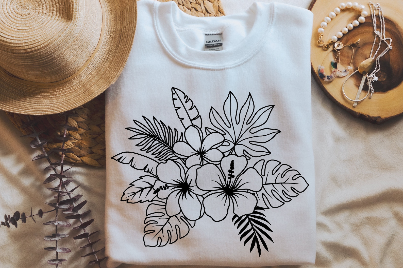 Flower Svg Bundle Flowers Svg Tropical Flower Svg Tropical - Etsy