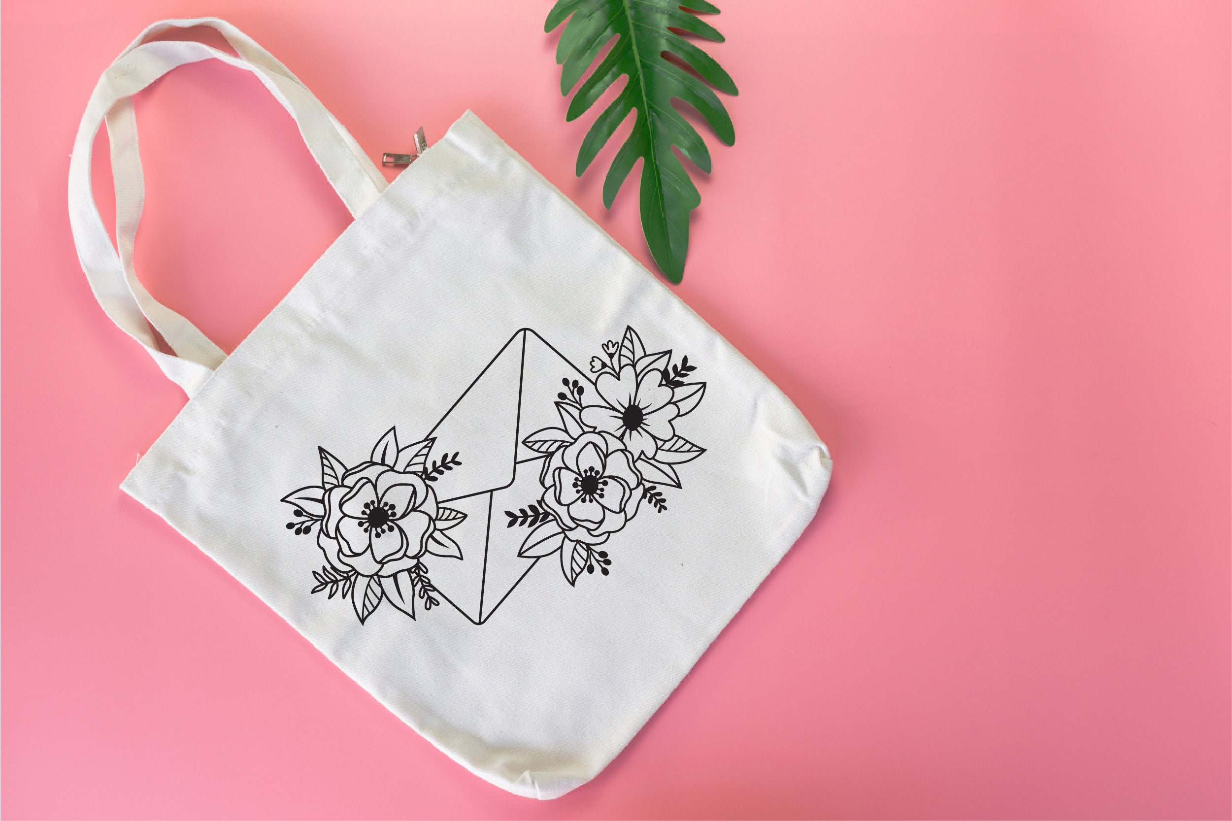 Flower Envelope Svg, Flower Svg, Floral Envelope Svg, Flower Clipart ...