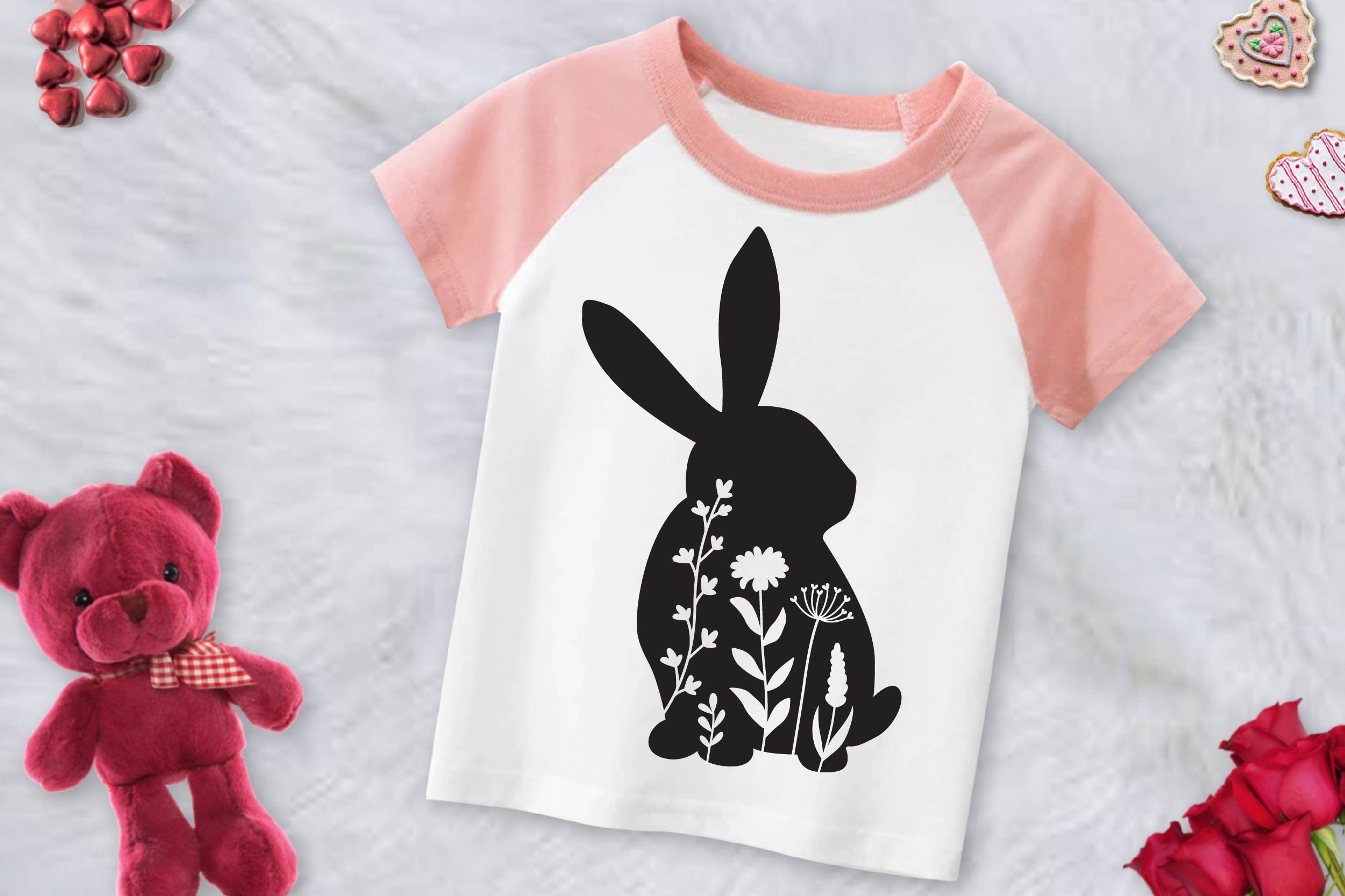 Easter Svg Bundle Flower Bunny Svg Easter Bunny Flower Svg - Etsy