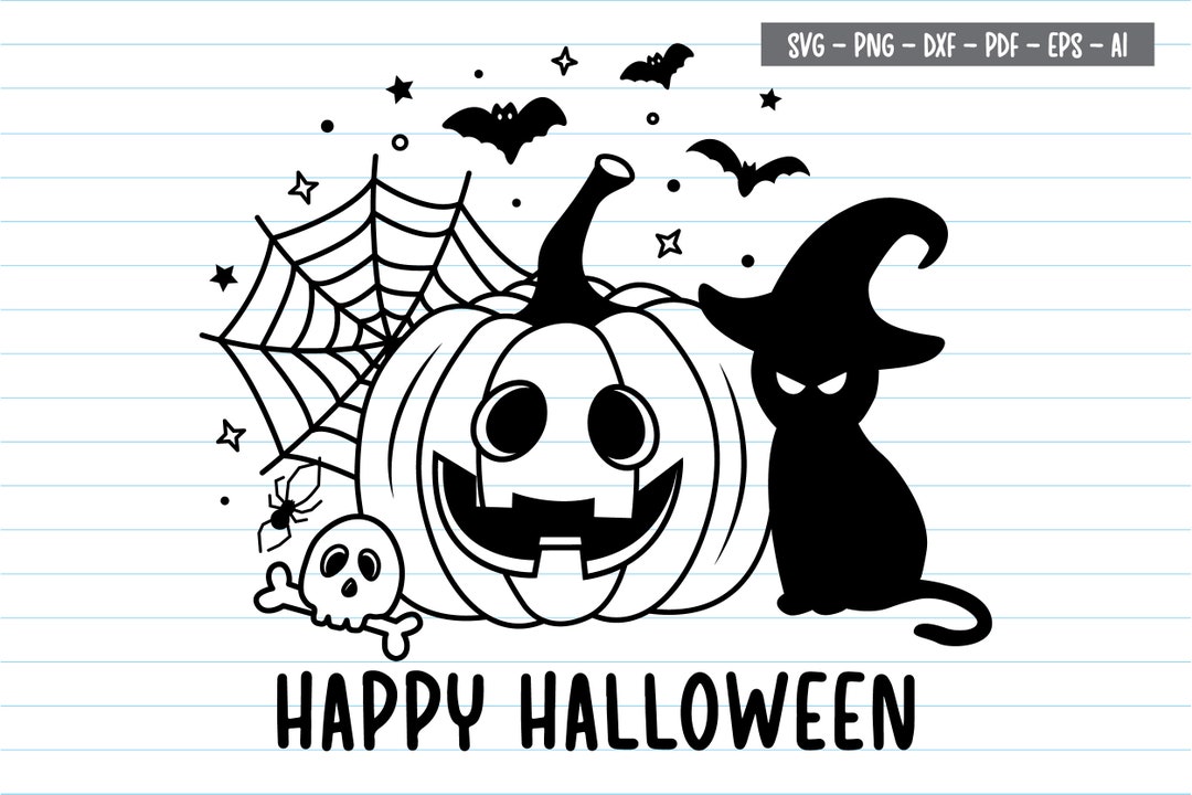 Halloween Svg, Funny Halloween Svg, Halloweer Pumpkin Svg, Halloween ...