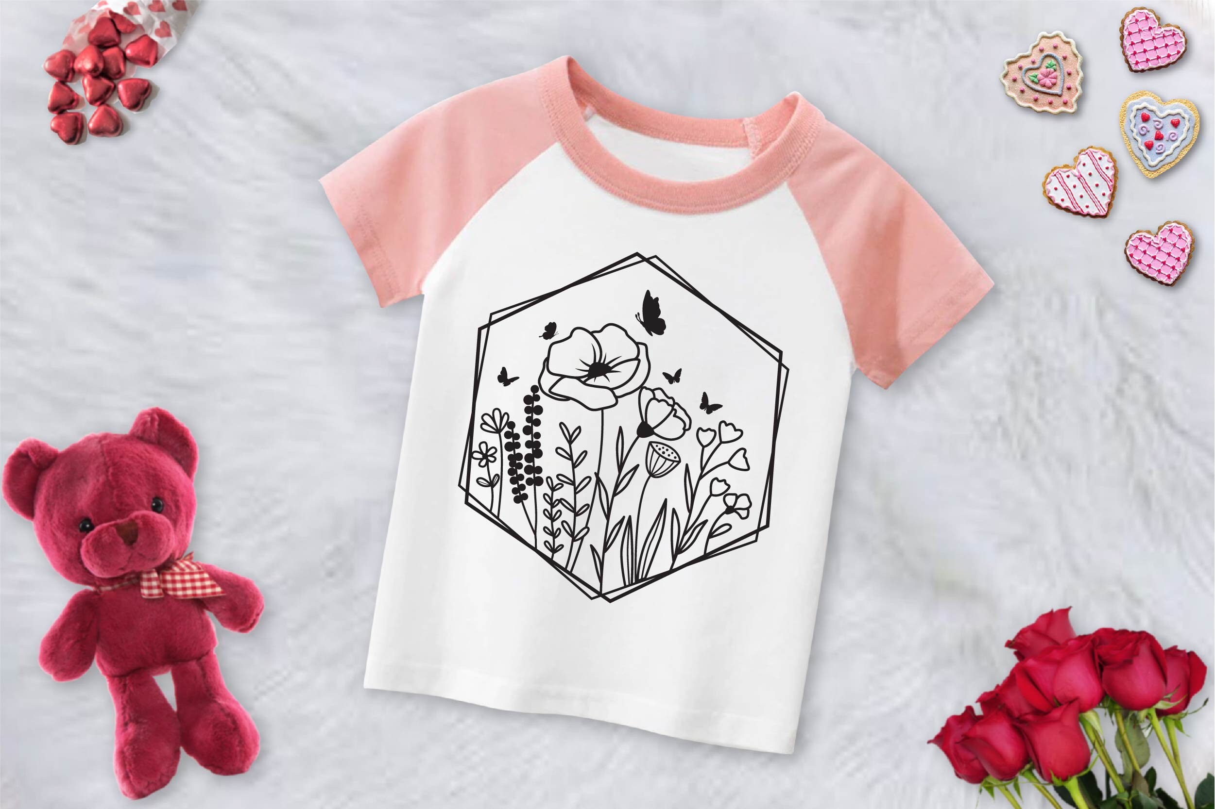 Flower Svg Flower Frame Svg Flower Border Svg Flower Shirt | Etsy