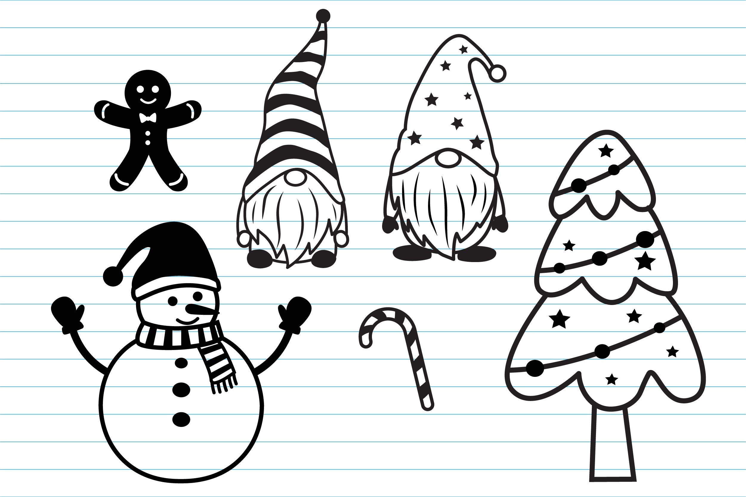 Christmas Svg Bundle Christmas Svg Christmas Elements Svg | Etsy