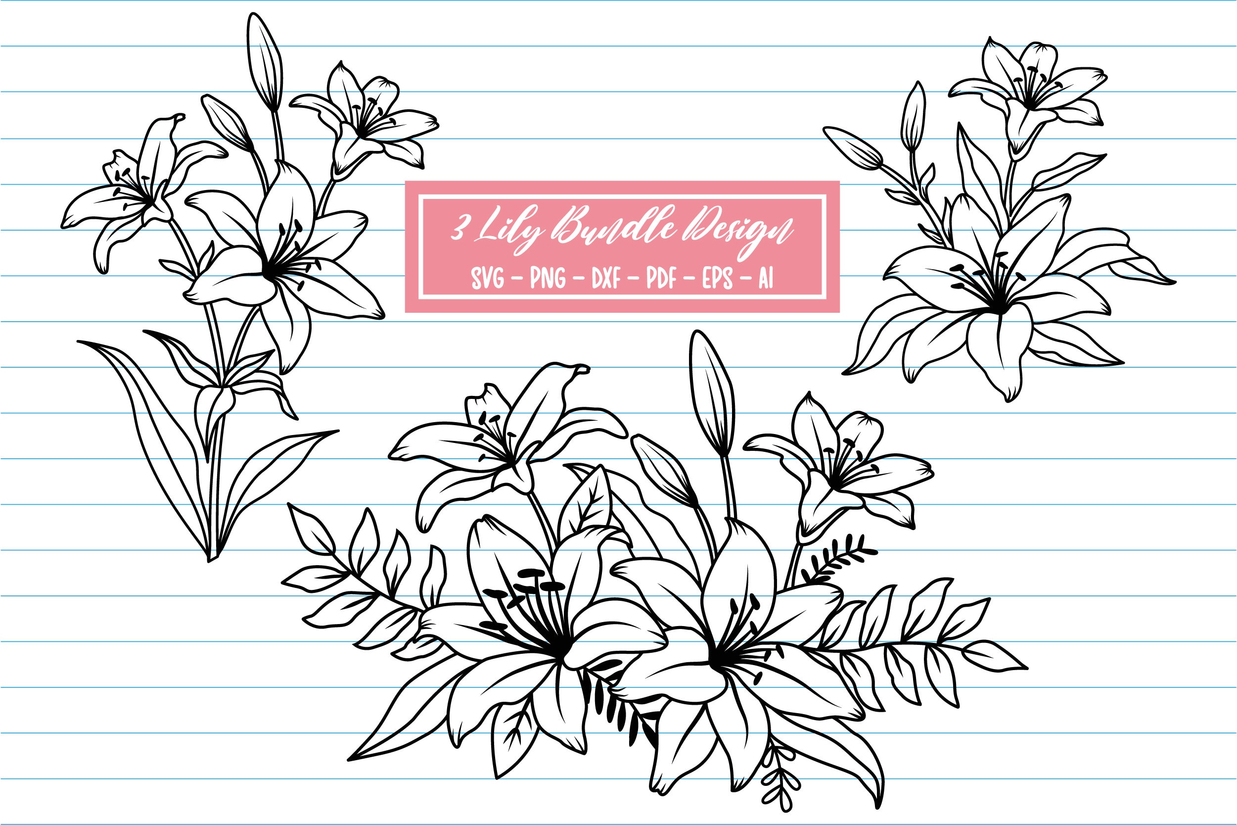Flower Svg Bundle Flower Svg Lily Svg Lily Svg Bundle - Etsy Flower Svg Bundle Flower Svg Lily Svg Lily Svg Bundle - Etsy