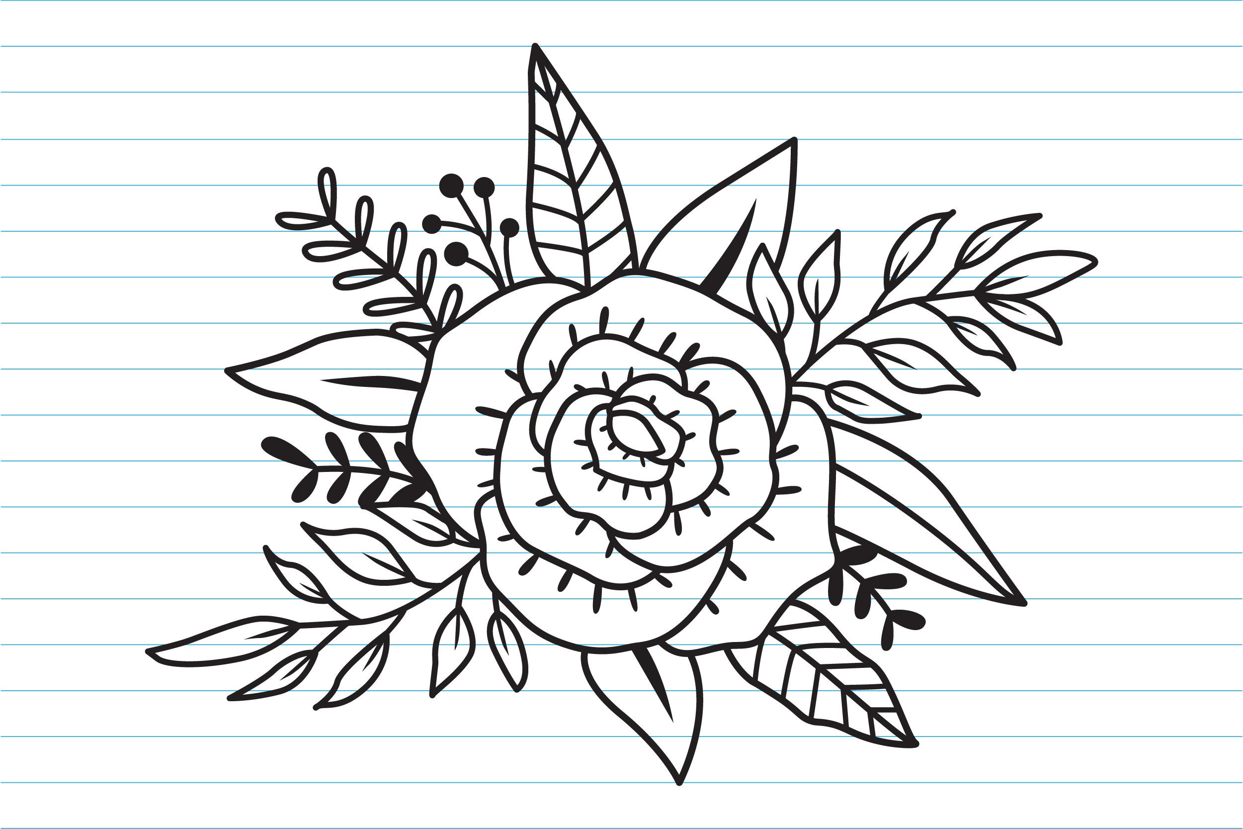 Flower Svg Bundle Flowers Svg Flower Svg Floral Svg Flower - Etsy Canada