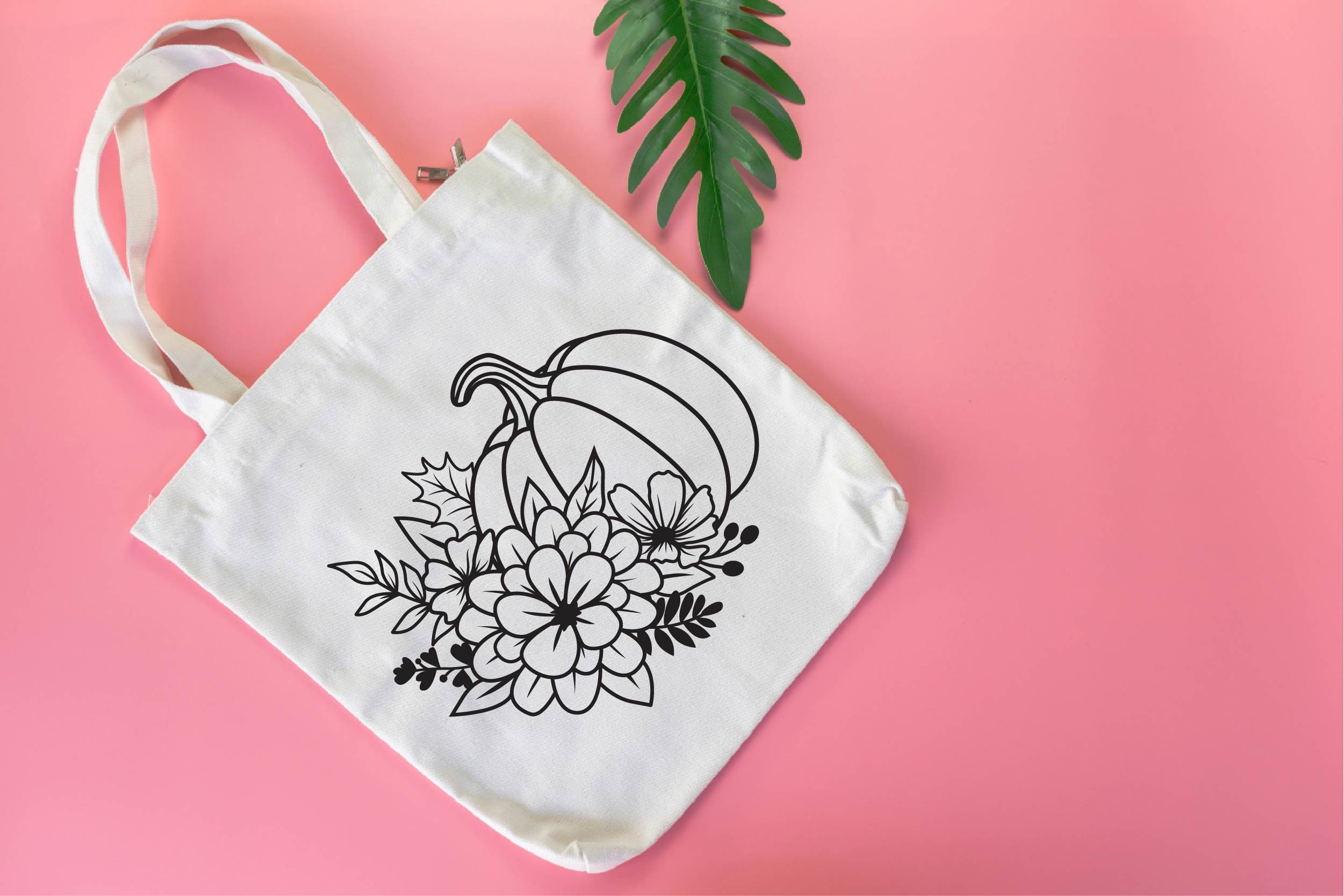 Flower Pumpkin Svg Floral With Pumpkin Svg Succulent - Etsy
