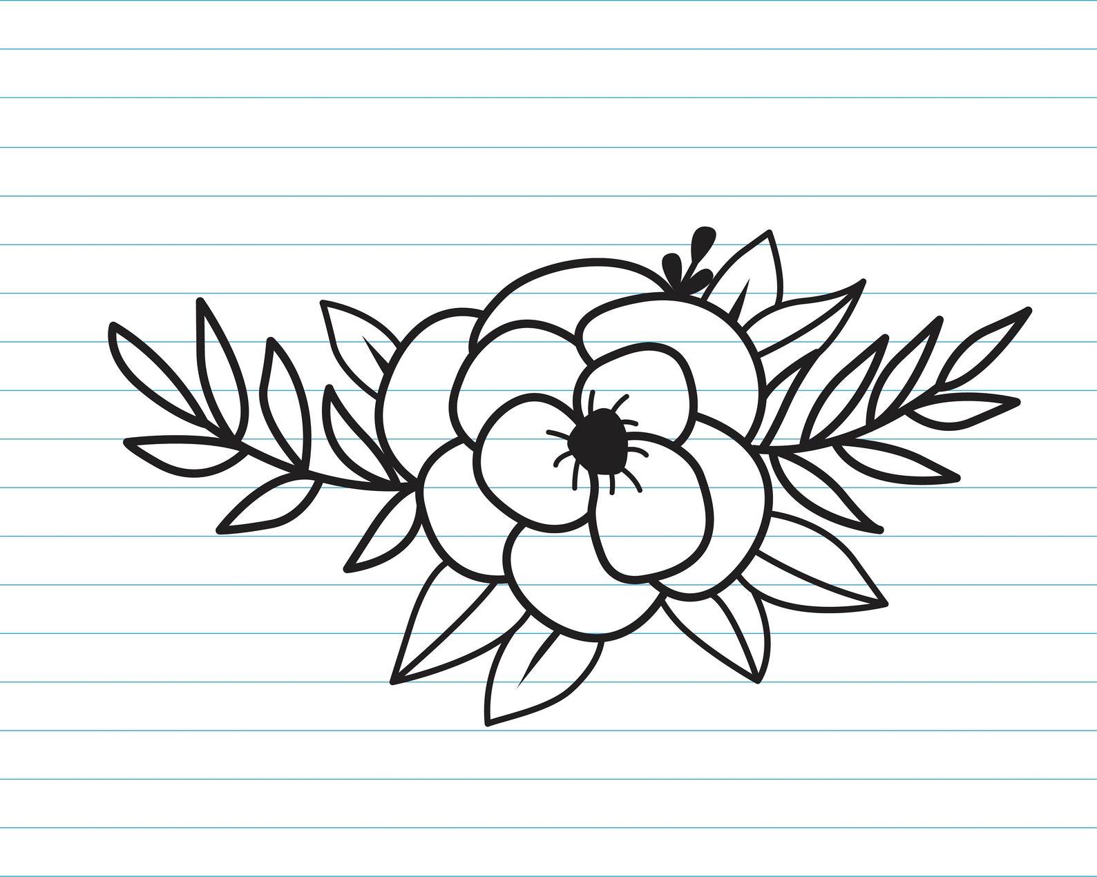 Floral Svg Floral Svg Bundle Flower Svg Cut Files Flower - Etsy