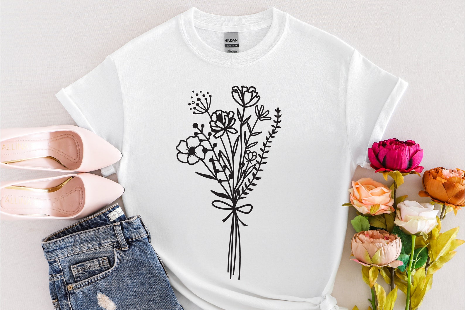 Flower Svg Files Flower Svg Bundle Flower Split Svg Split - Etsy