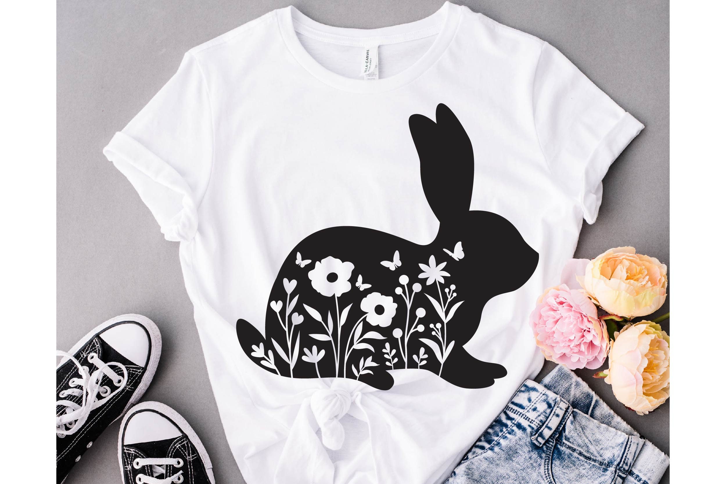 Easter Svg Bundle Flower Bunny Svg Easter Bunny Flower Svg - Etsy