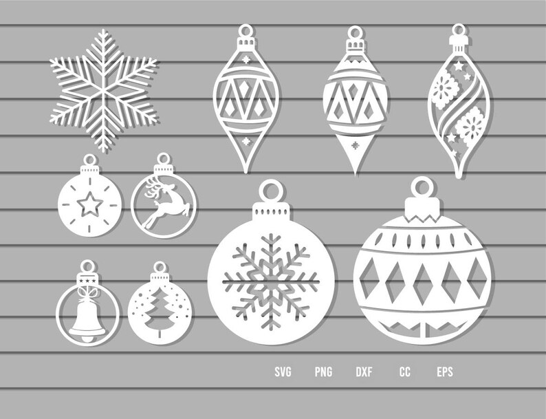 Christmas Ball Svg, Christmas Ornament Svg Bundle, Christmas Decoration ...