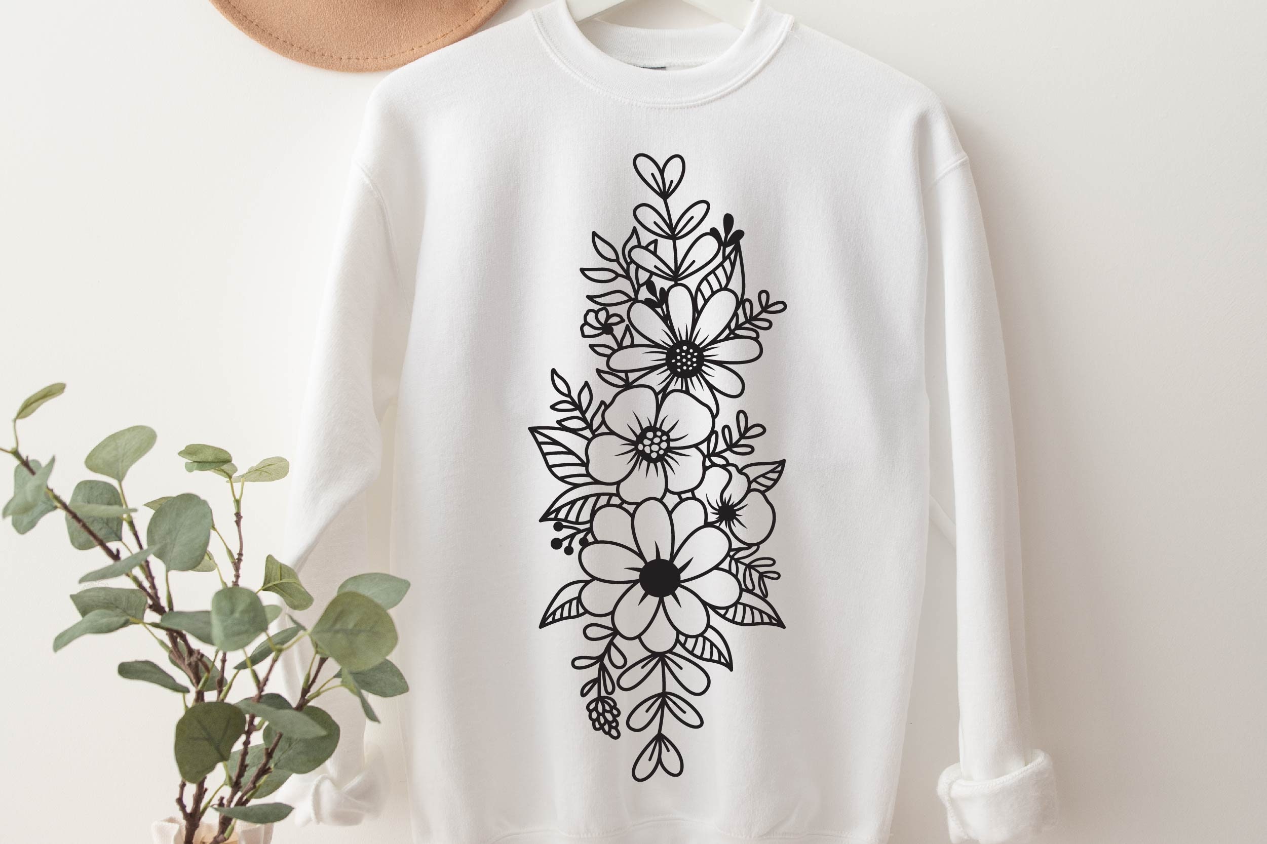 Flower Svg Files Flower Svg Bundle Flower Border Svg Flower | Etsy