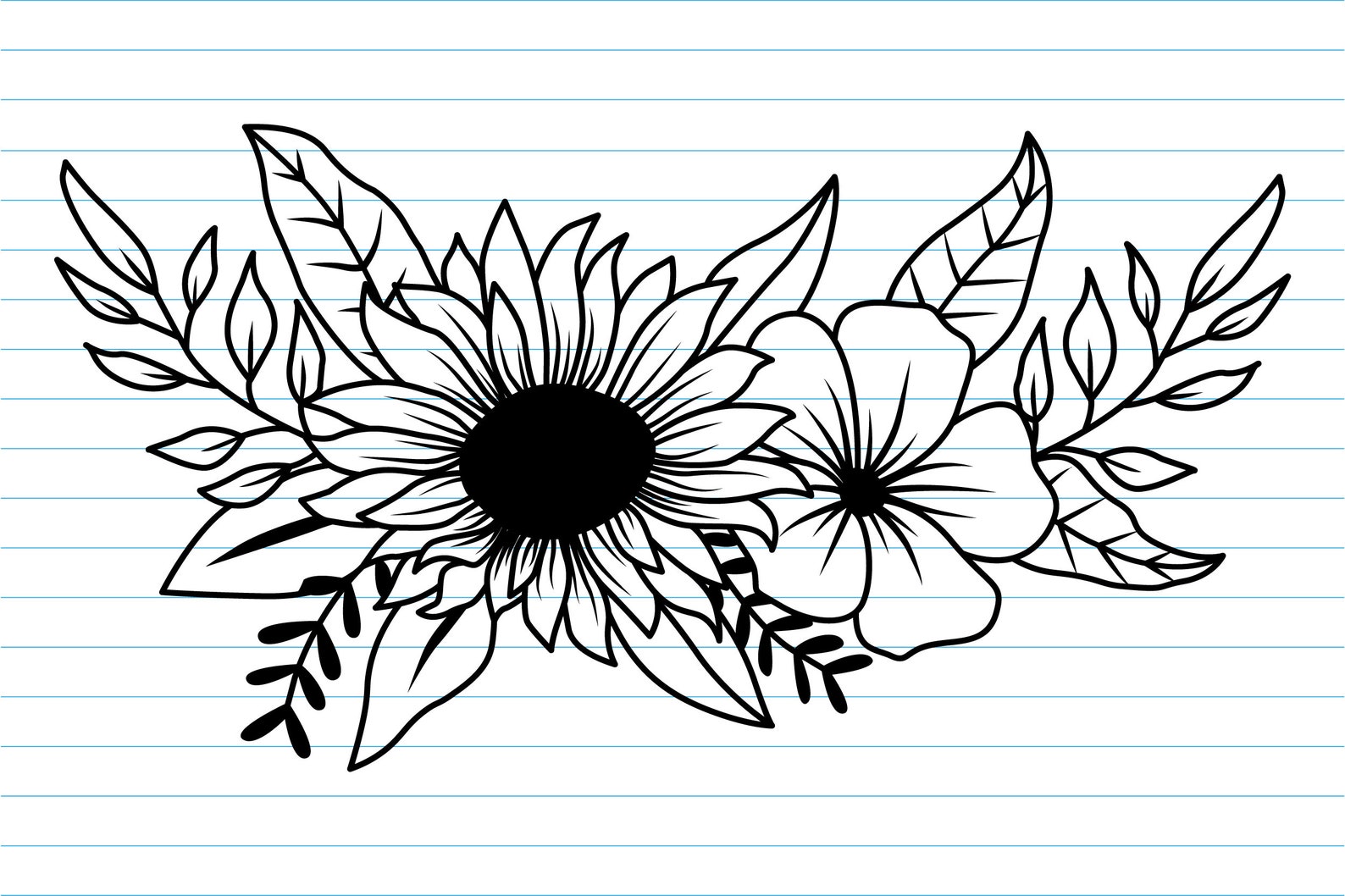 Flower Svg Bundle Flowers Svg Flower Svg Floral Svg Flower - Etsy