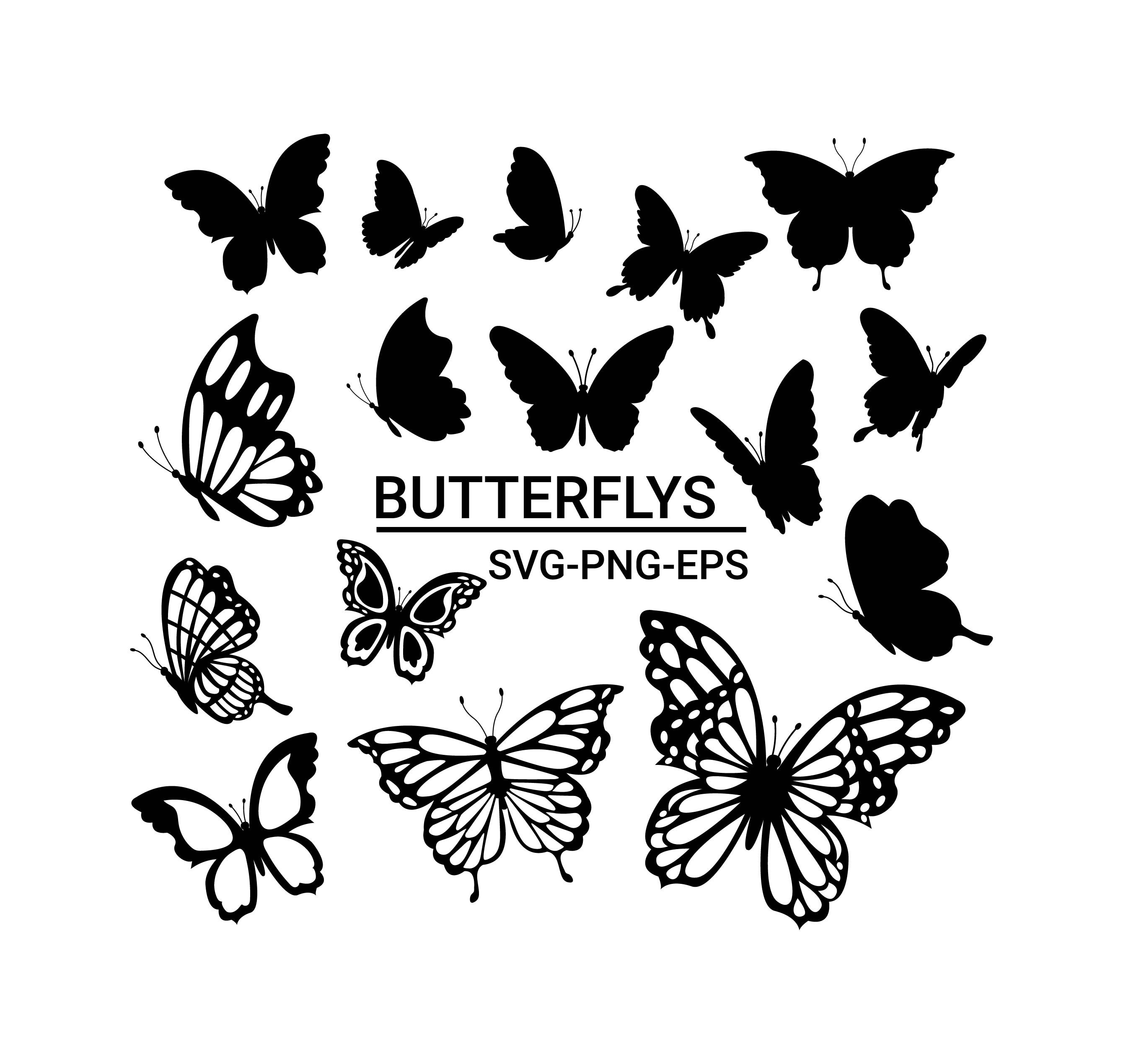 Butterfly Svg Butterfly Bundle Svg Butterfly Cut File - Etsy