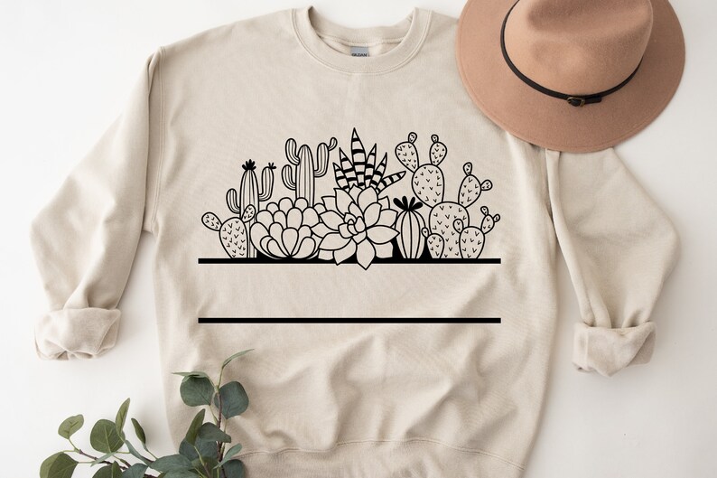Cactus Svg Cactus Svg Bundle Cactus Border Svg Succulent - Etsy