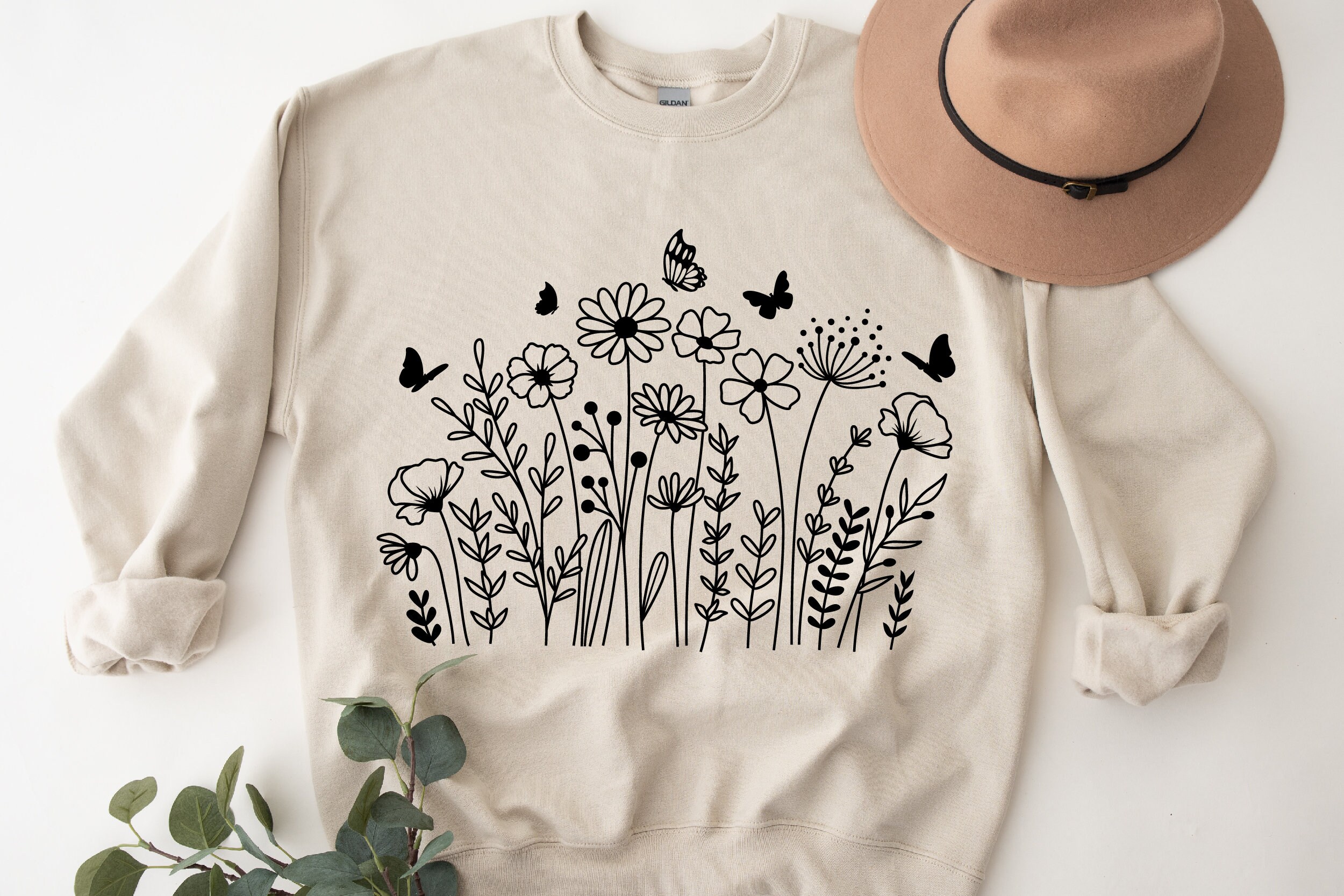 Wildflower Svg Bundle Wildflower Svg Files Flower Svg - Etsy Canada