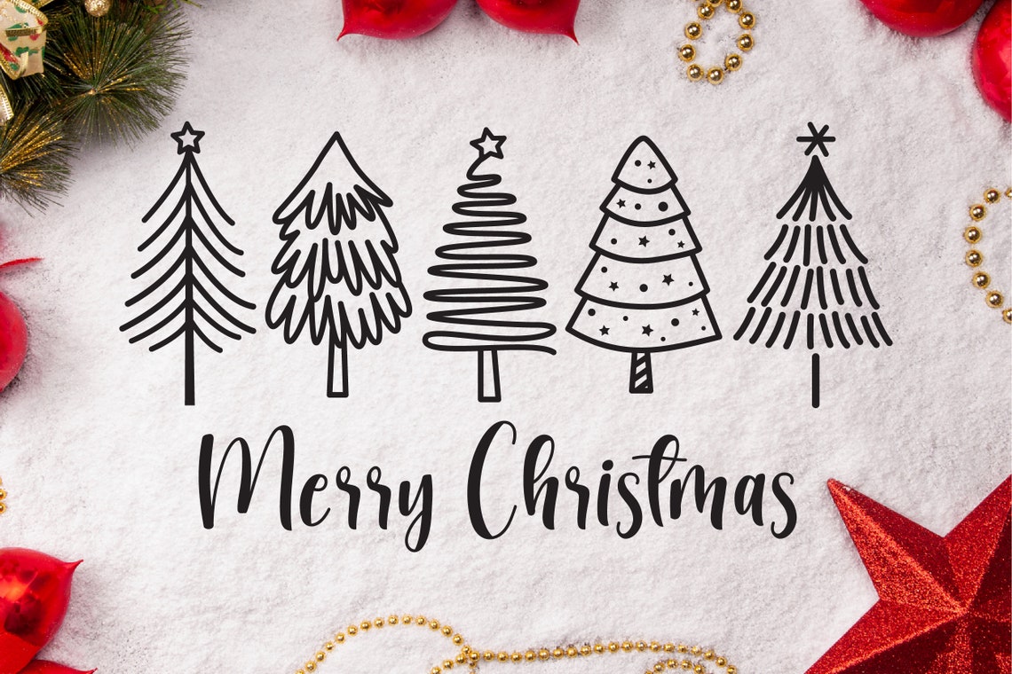 Christmas Tree Svg Christmas Tree Svg Bundle Christmas Tree - Etsy