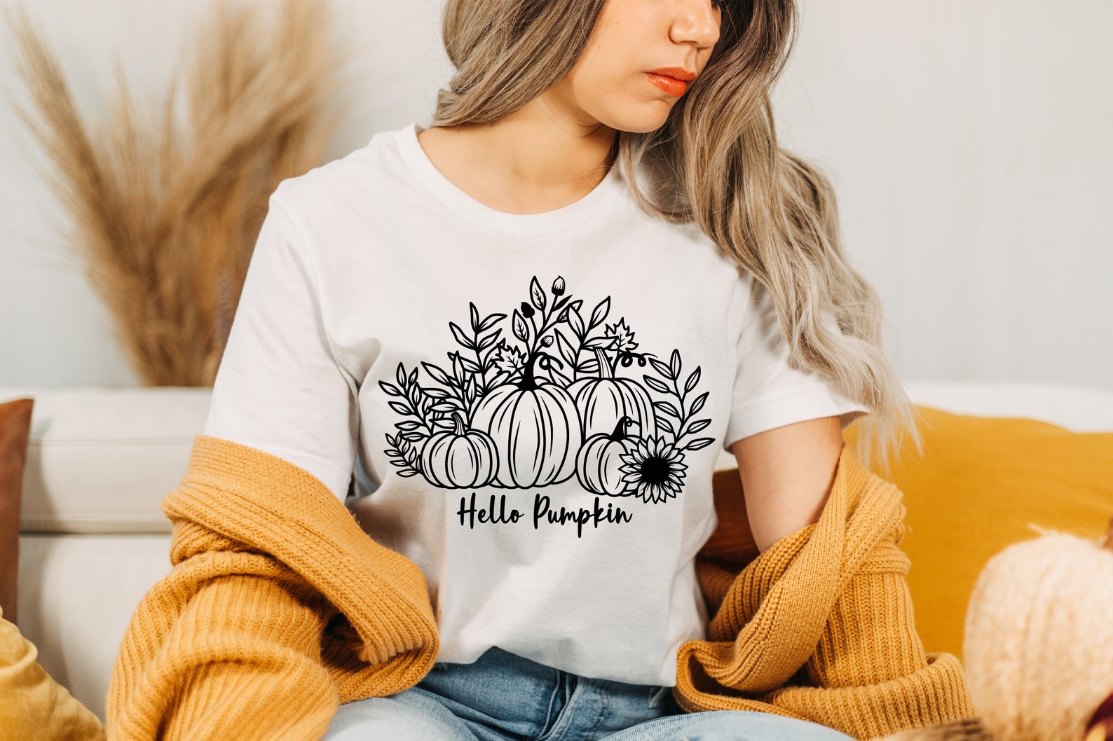 Fall Svg Bundle, Flower Pumpkin Svg, Fall Pumpkin Svg, Gnome Fall Svg ...