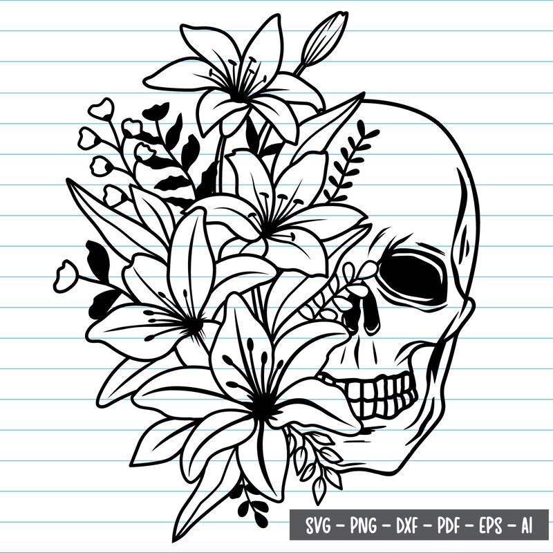 Is Lily Skull - Etsy