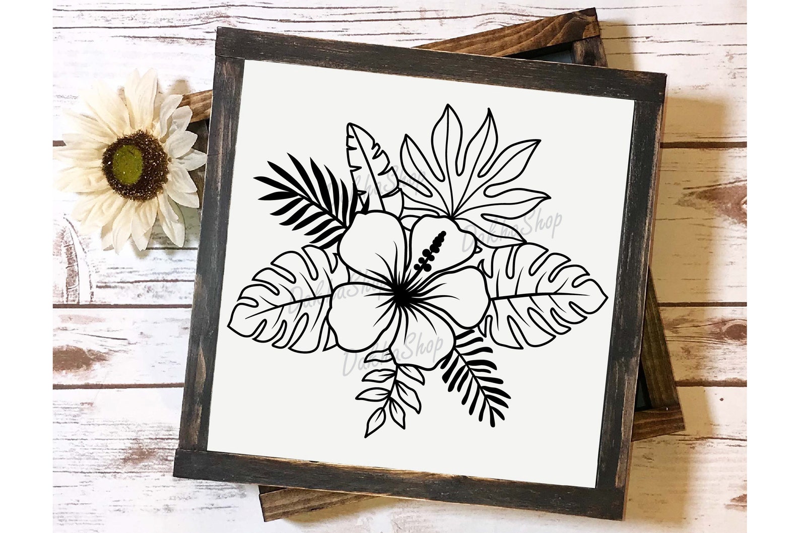 Flower Svg Bundle Flowers Svg Tropical Flower Svg Tropical - Etsy