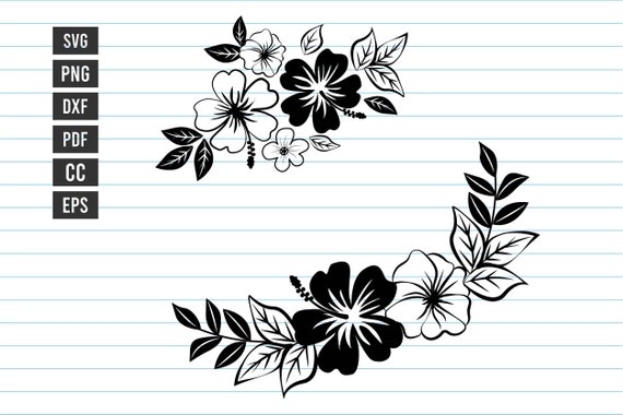Flowers Svg Flower Svg Files Flower Bouquet Svg Floral Svg | Etsy