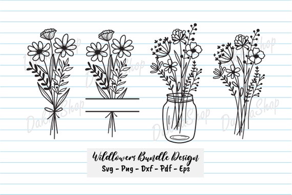 Flower Svg Files Flower Svg Bundle Flower Bouquet Svg - Etsy Finland