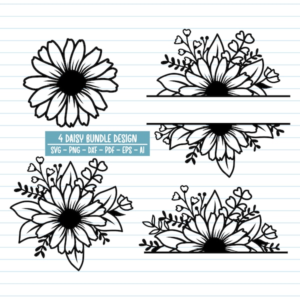Daisy Svg - Etsy