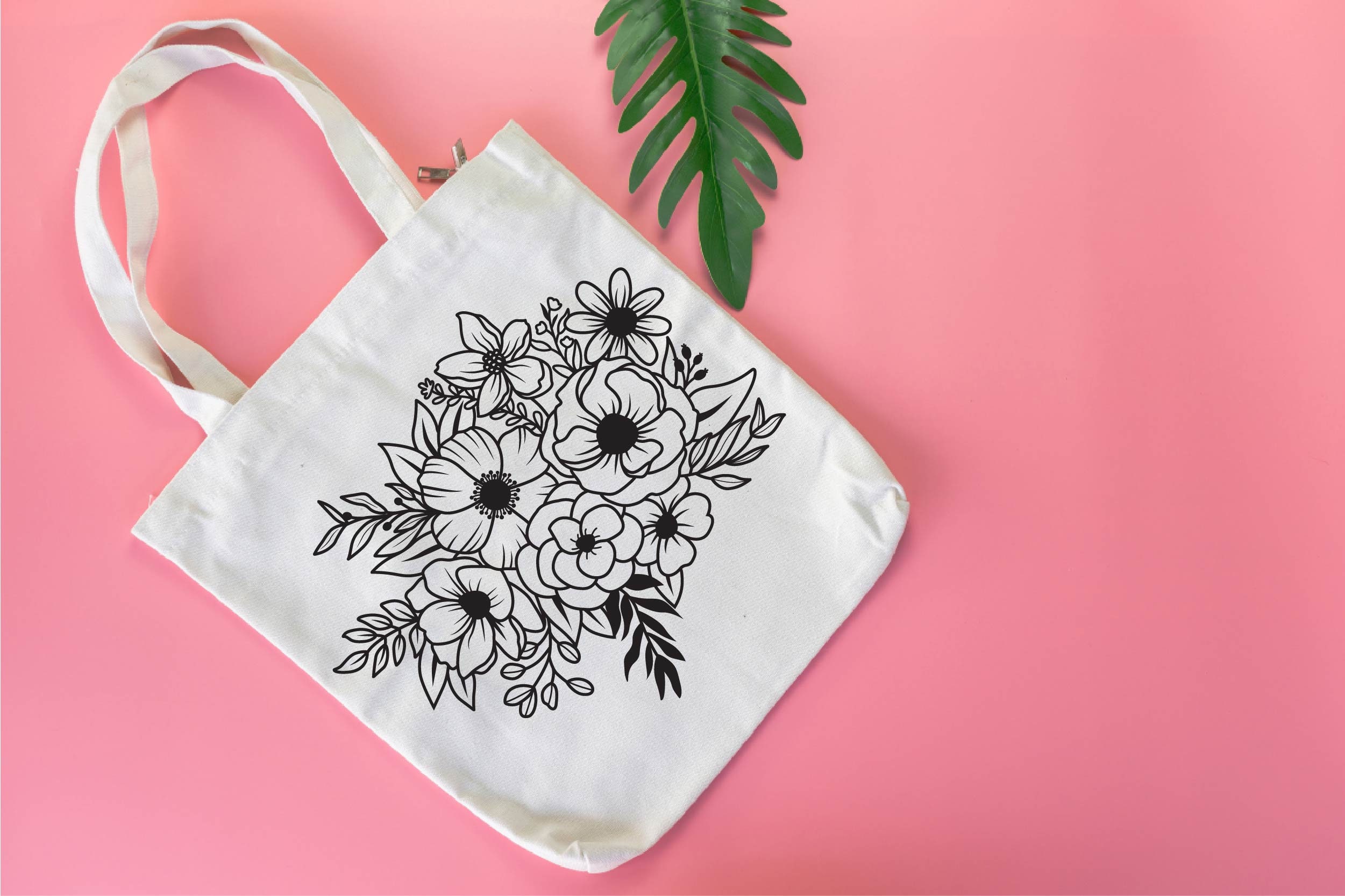 Flower Svg Files Flower Bouquet Svg Flower Decoration - Etsy