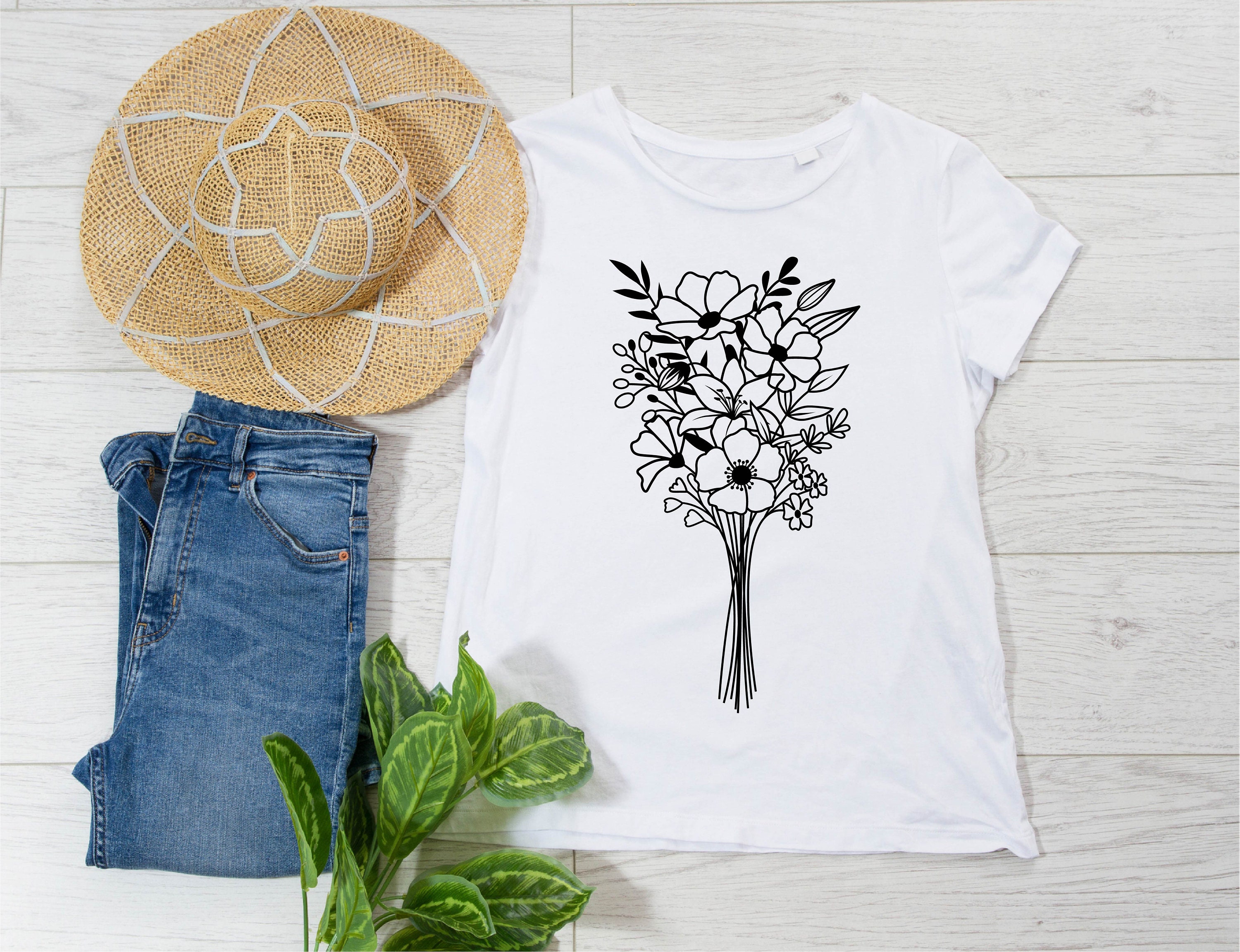 Flor Svg Florero Svg Ramo de flores Svg Flores Svg Files - Etsy México