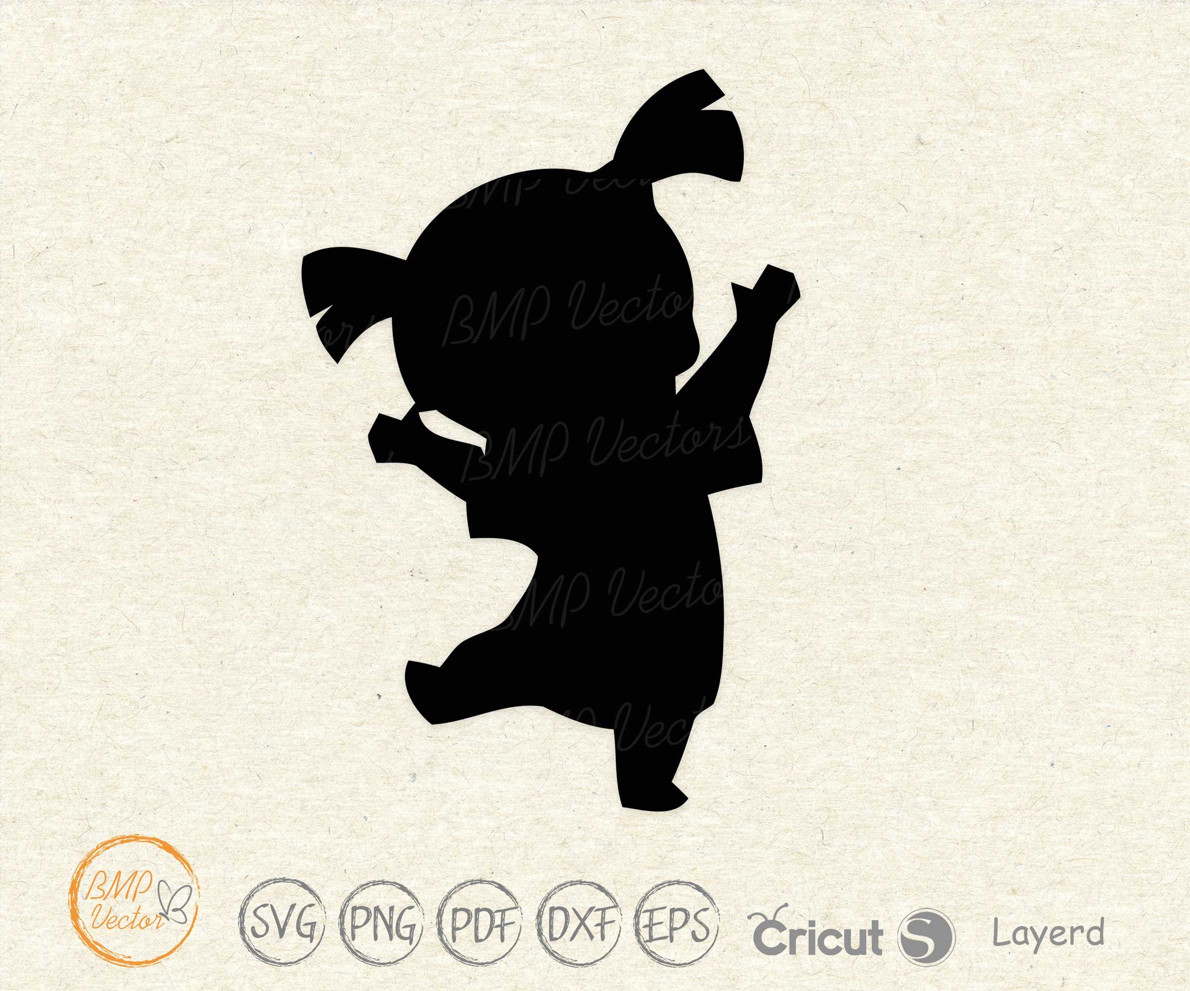 Cartoon Character Svg Png Eps Pdf Vector Images for Instant | Etsy