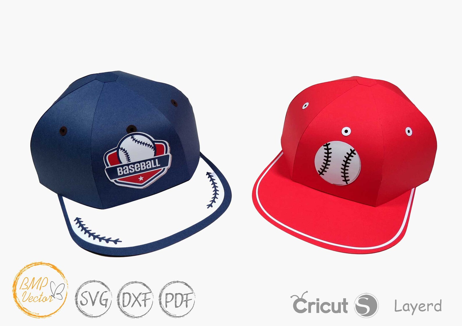 Baseball Cap Favor Box Svg, Baseball Cap Svg, Printable Template, Favor ...