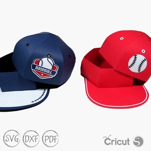 Baseball Cap Favor Box Svg, Baseball Cap Svg, Printable Template, Favor ...
