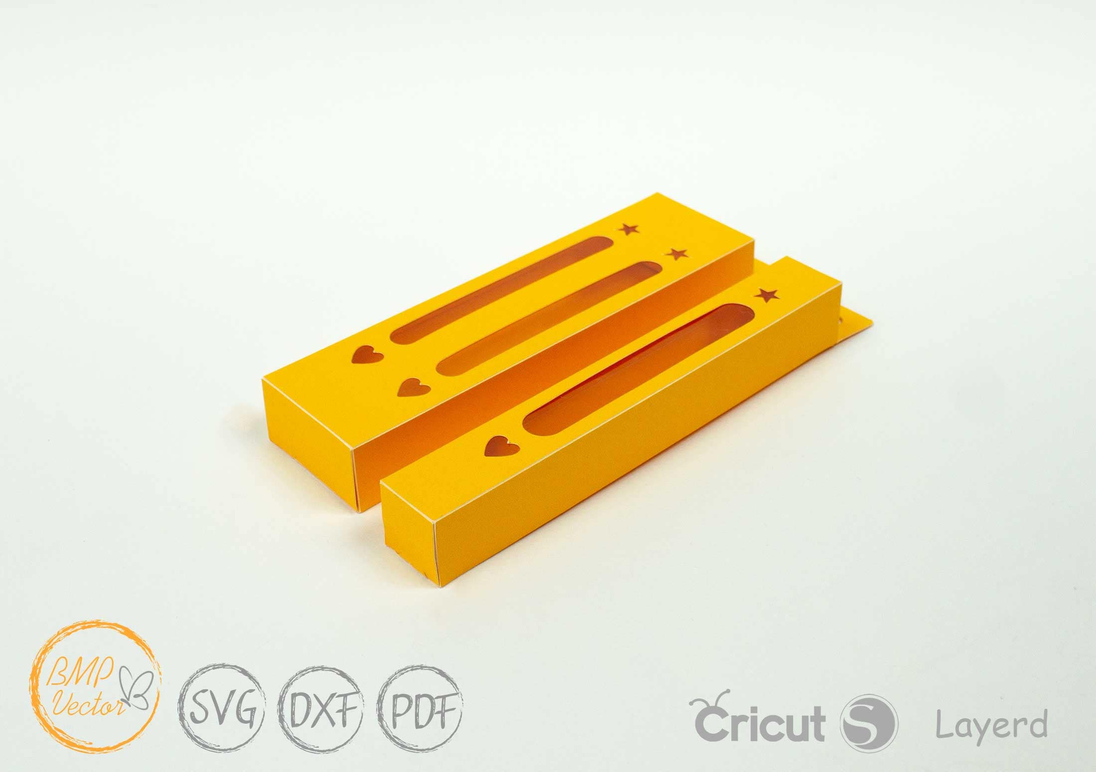 Pen Box SVG Pen Box Template Customizable Pen Box Cut File - Etsy