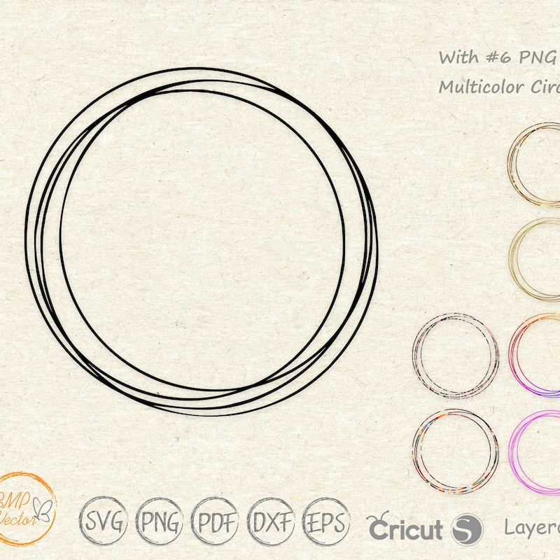 Circle Svg - Etsy
