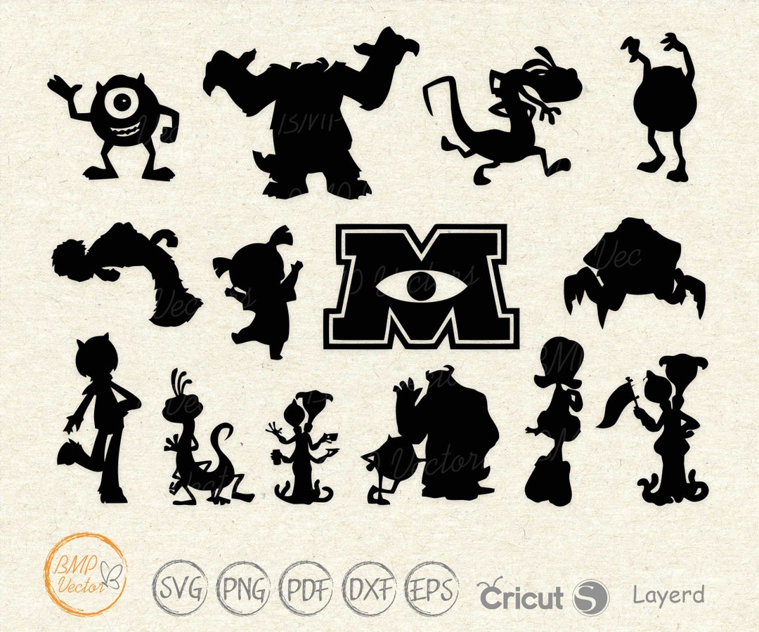 Cartoon Character Svg Png Eps Pdf Vector Images for Instant Download ...