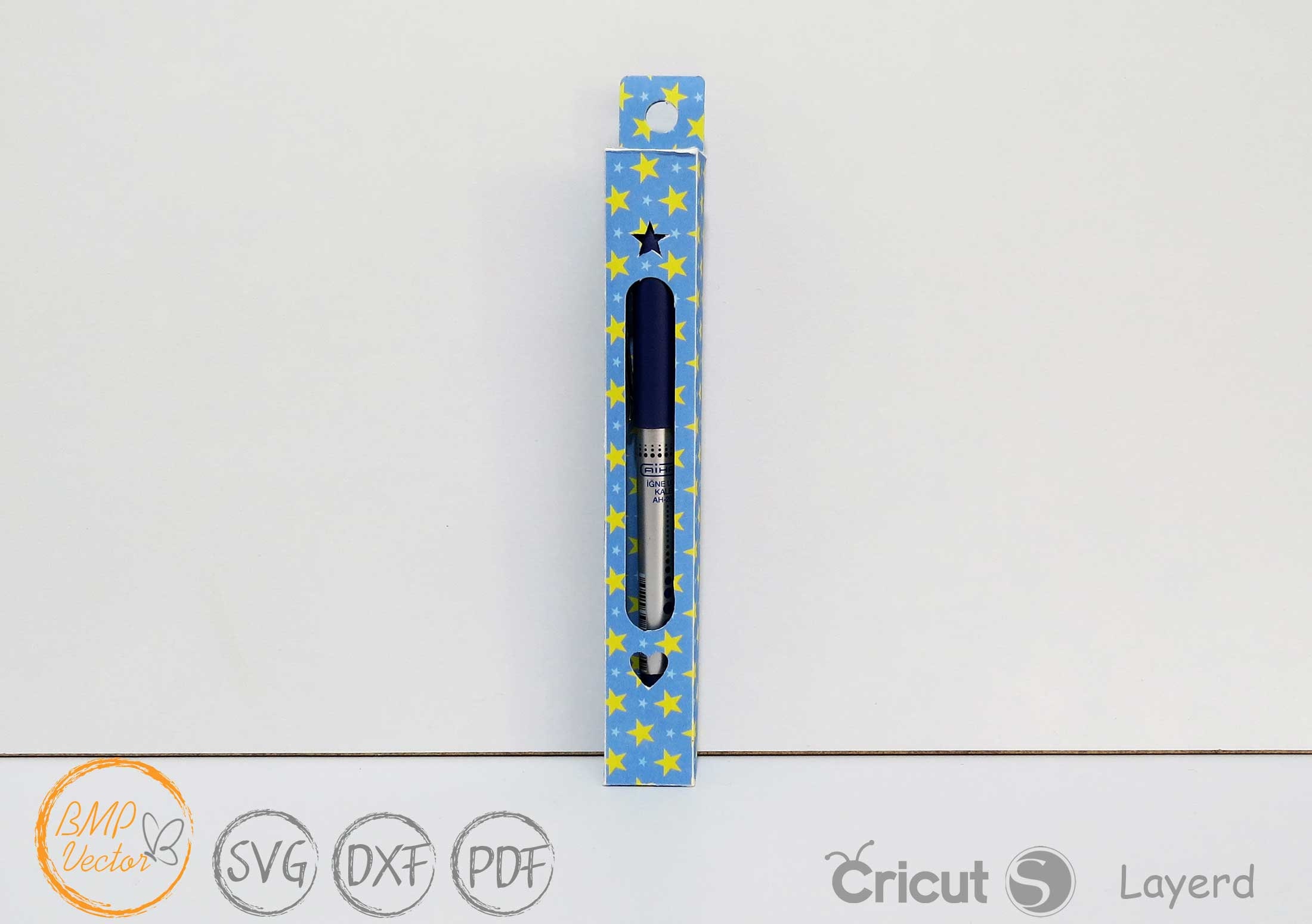 Pen Box SVG Pen Box Template Customizable Pen Box Cut File - Etsy