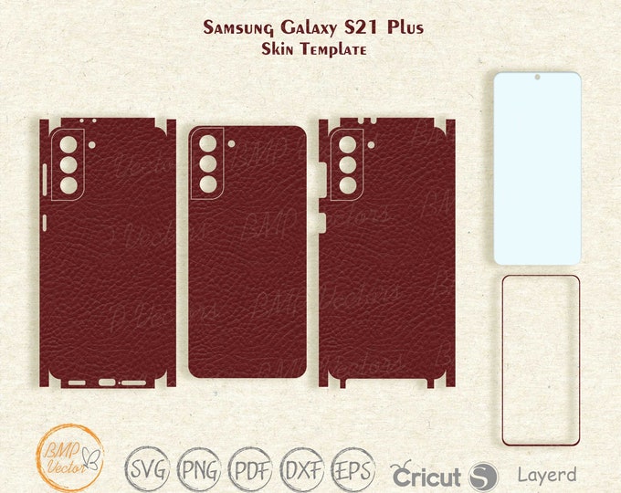 Samsung Galaxy S21 Plus Skin Cut Template Vector, Samsung Skin Svg Cut ...