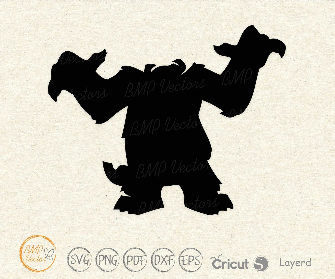 Cartoon Character Svg Png Eps Pdf Vector Images for Instant | Etsy