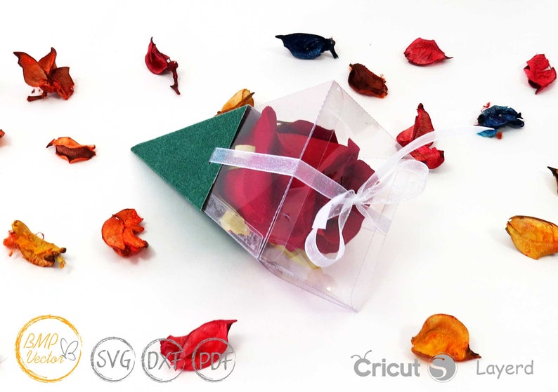 Flower Box SVG Flower Package Gift Flowers Box for - Etsy