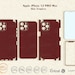 Apple iPhone 12 Pro Max Skin Svg Cut Template Vector, iPhone Skin Cut ...