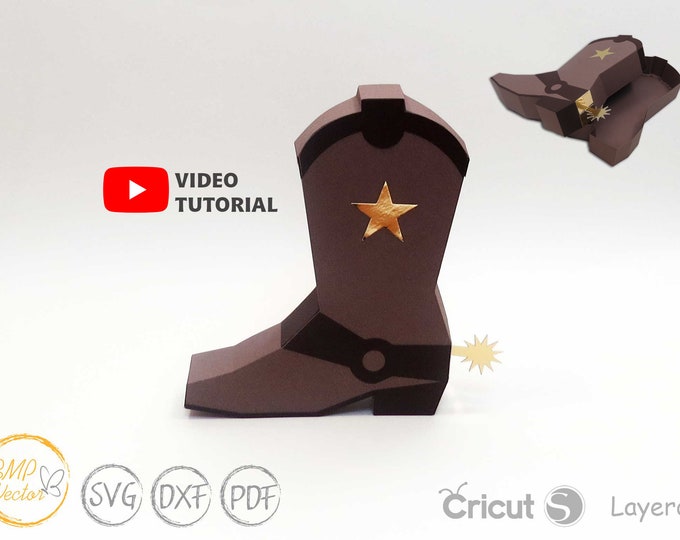 Boot & Shoes Lidded Box Vintage Style Reproduction Wooden Bushel Box ...