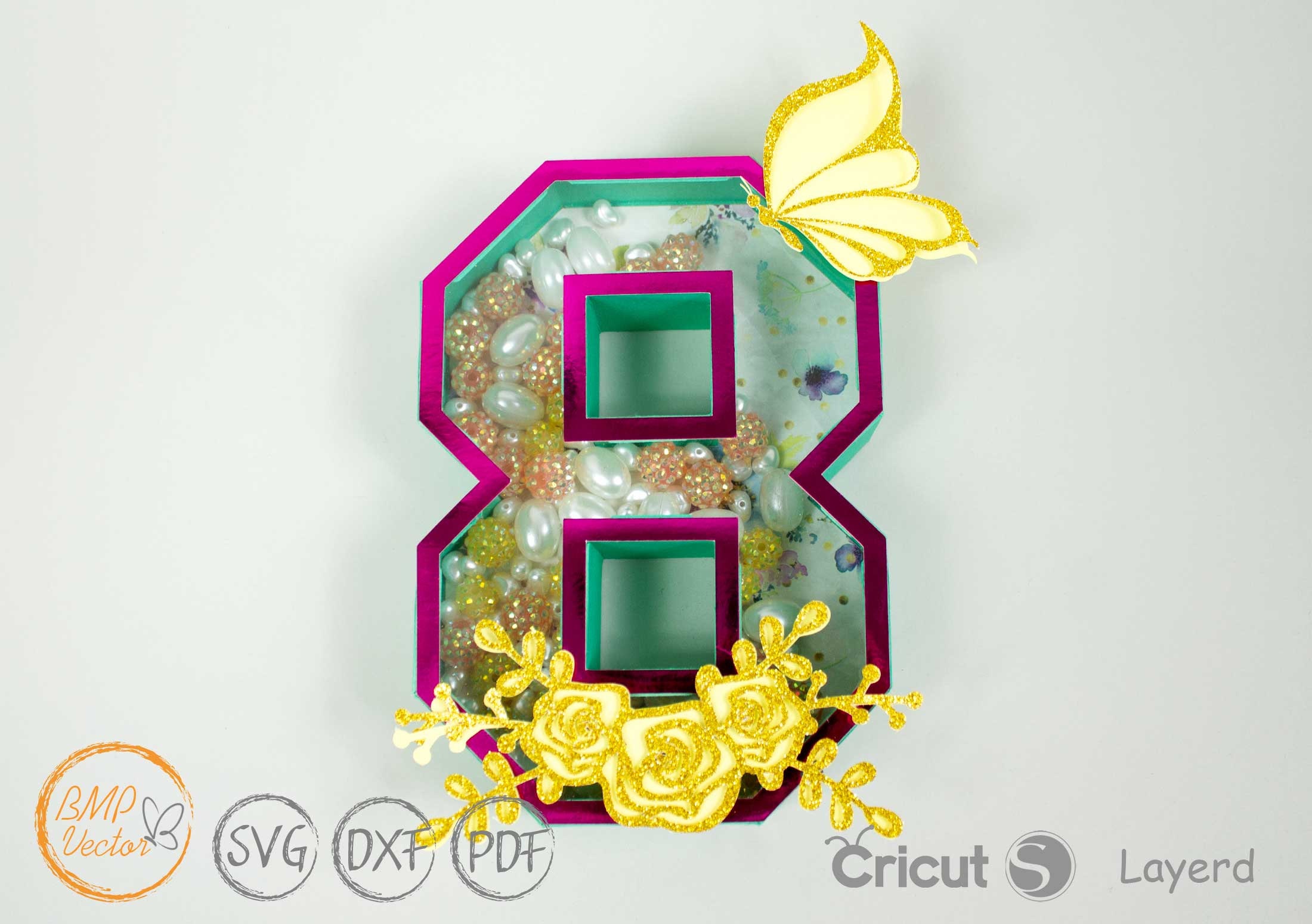 3D A-Z Alphabet Shaker Letters SVG Template 3D Shaker Numbers - Etsy ...