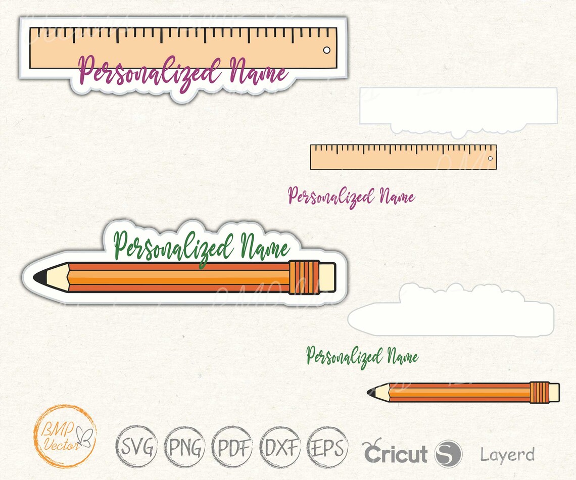 Teacher Sticker Svg Teacher Sticker Pack Svg Back to School - Etsy