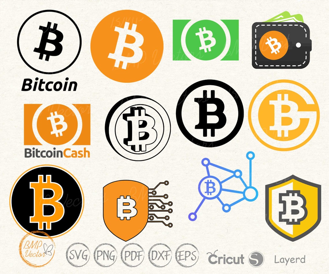 Cryptocurrency Svg Bitcoin Ethereum Cardano Litecoin Dogecoin - Etsy